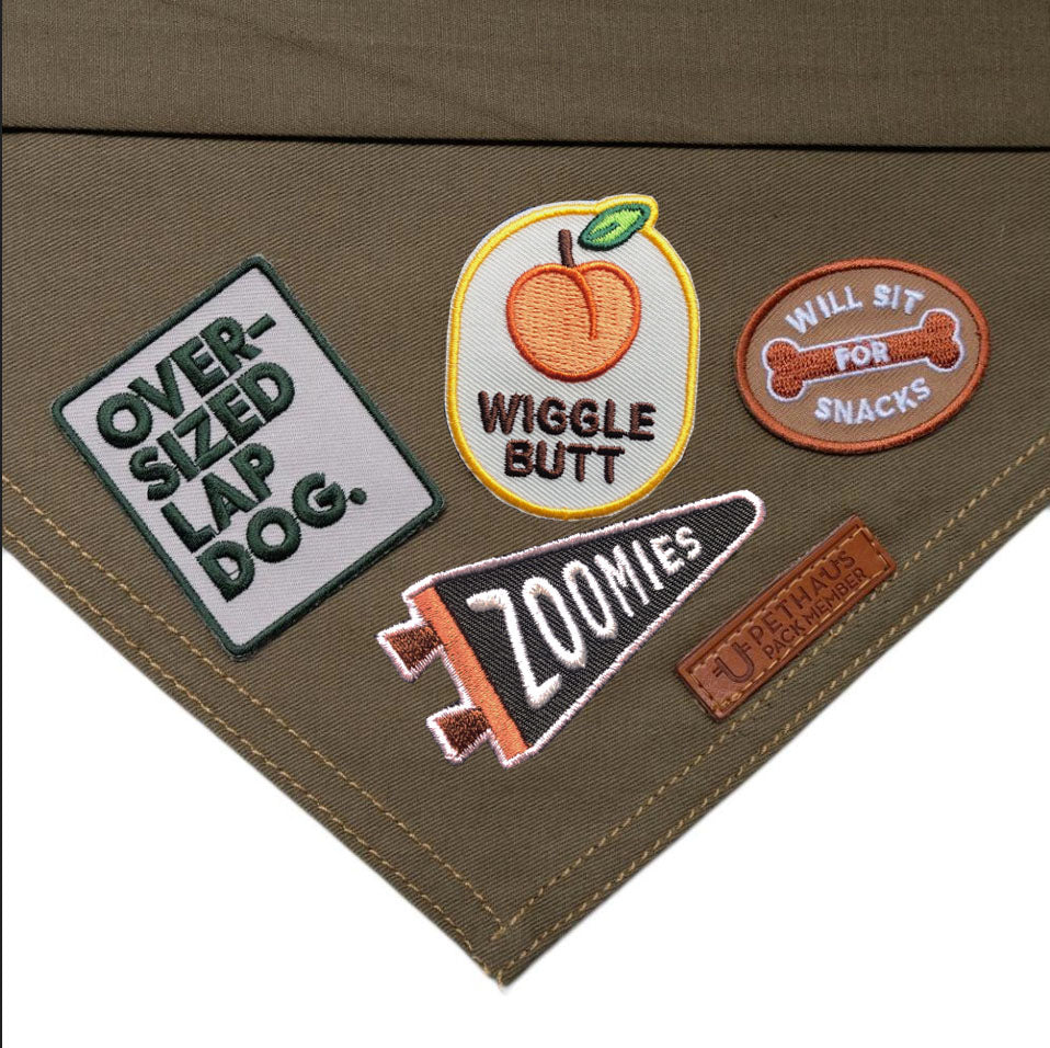 Scouts Honour Patch, Zoomies Patch, Patch for dog, Pethaus - PetHaus