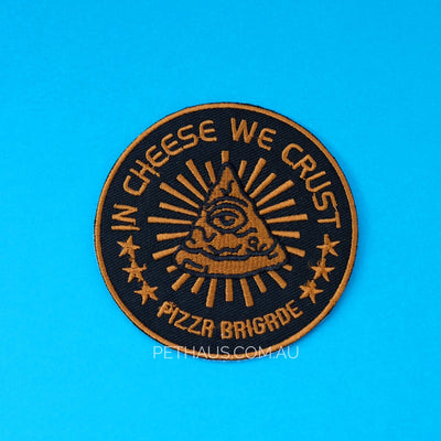 IN CHEESE WE TRUST PATCH - PetHaus
